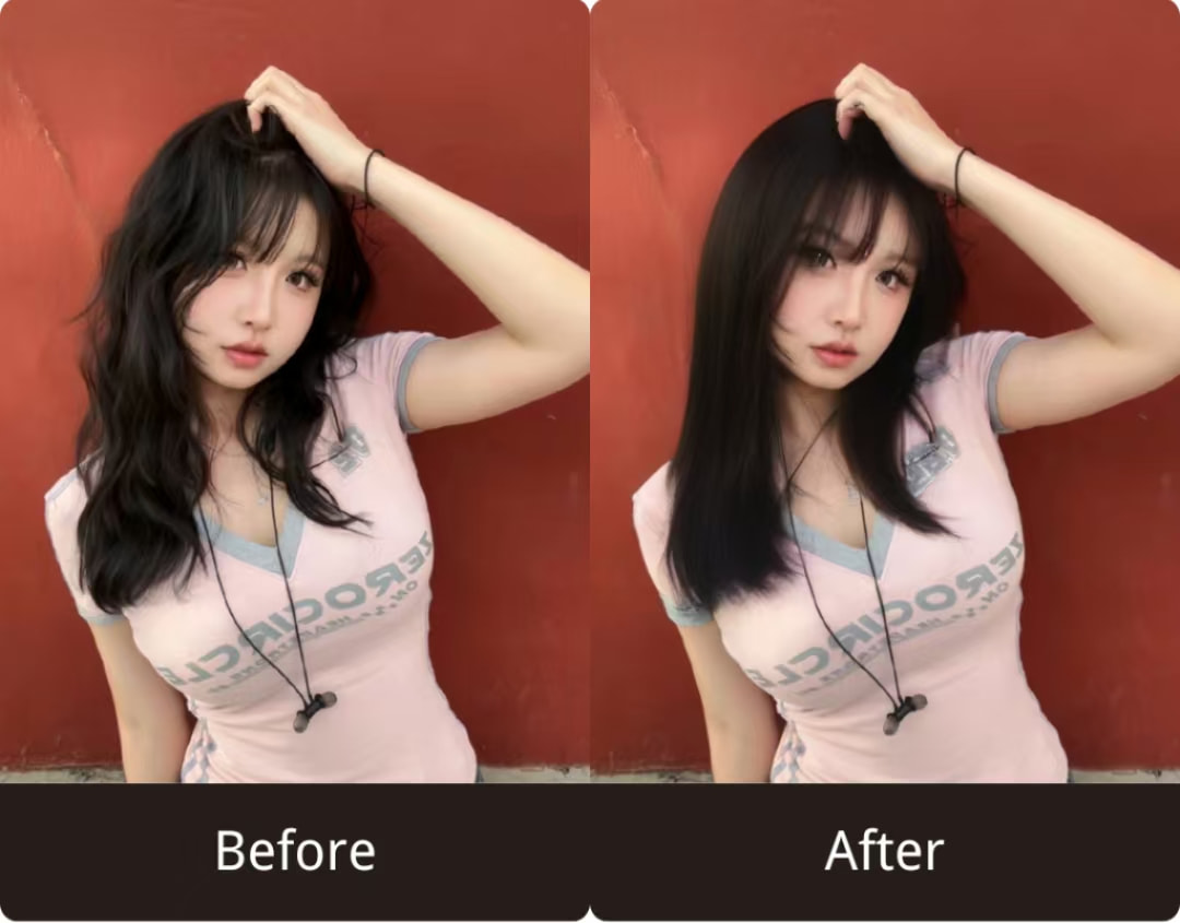 How to change hairstyle by AI?